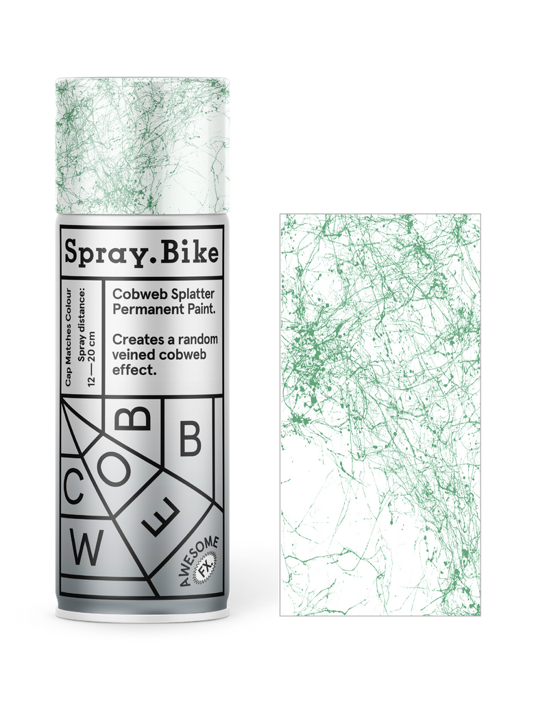 Cobweb Splatter - Verdigris - 400 ml – Spray.Bike/US