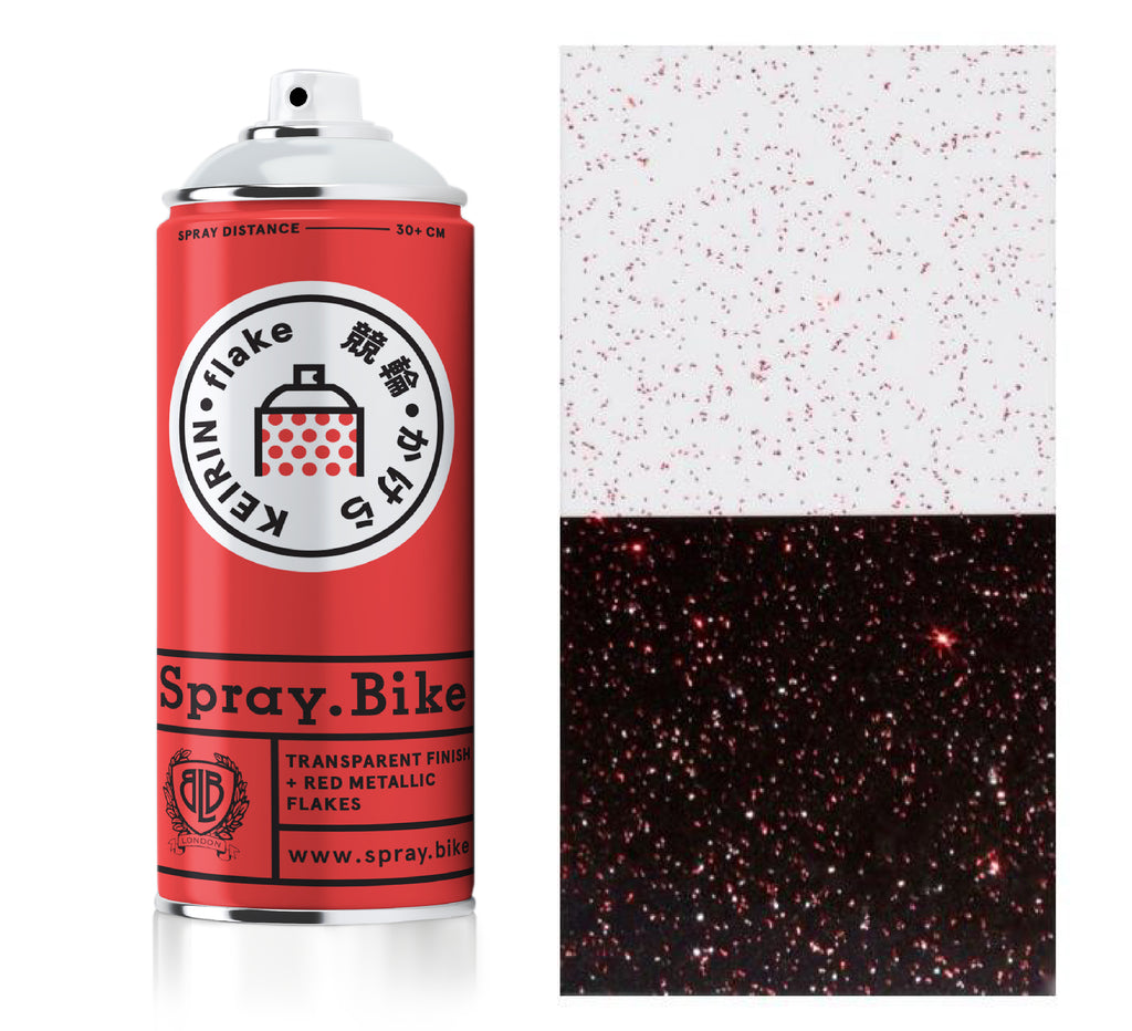 Keirin Flake Hikaru Red - 400ml – Spray.Bike/US